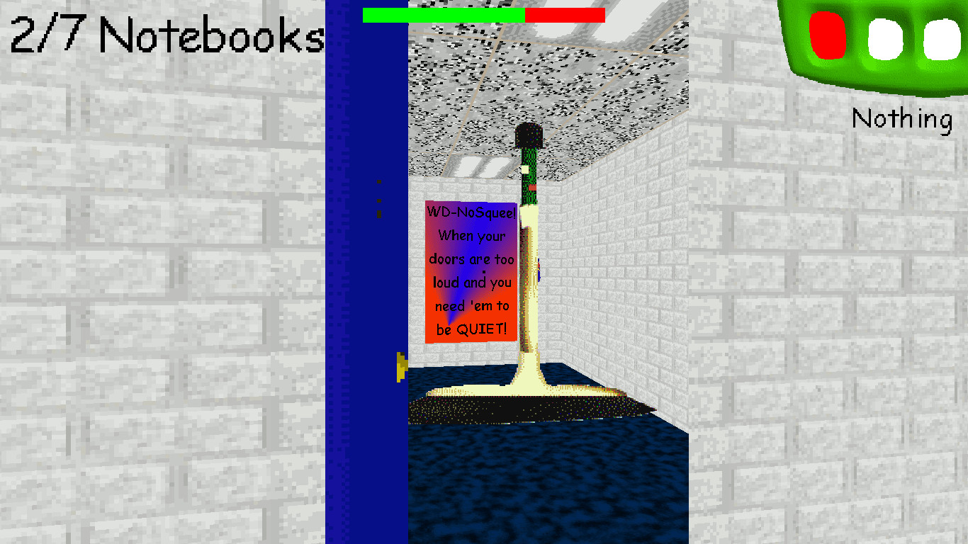 Baldi Has Realistic Hands Mod for Baldi's Basics | Baldi Mods