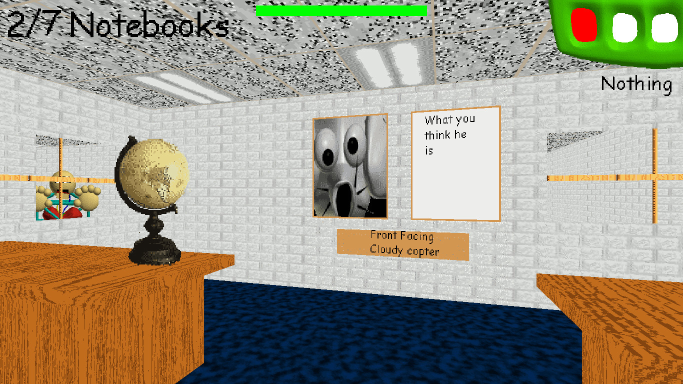 Baldi Has Realistic Hands Mod for Baldi's Basics | Baldi Mods