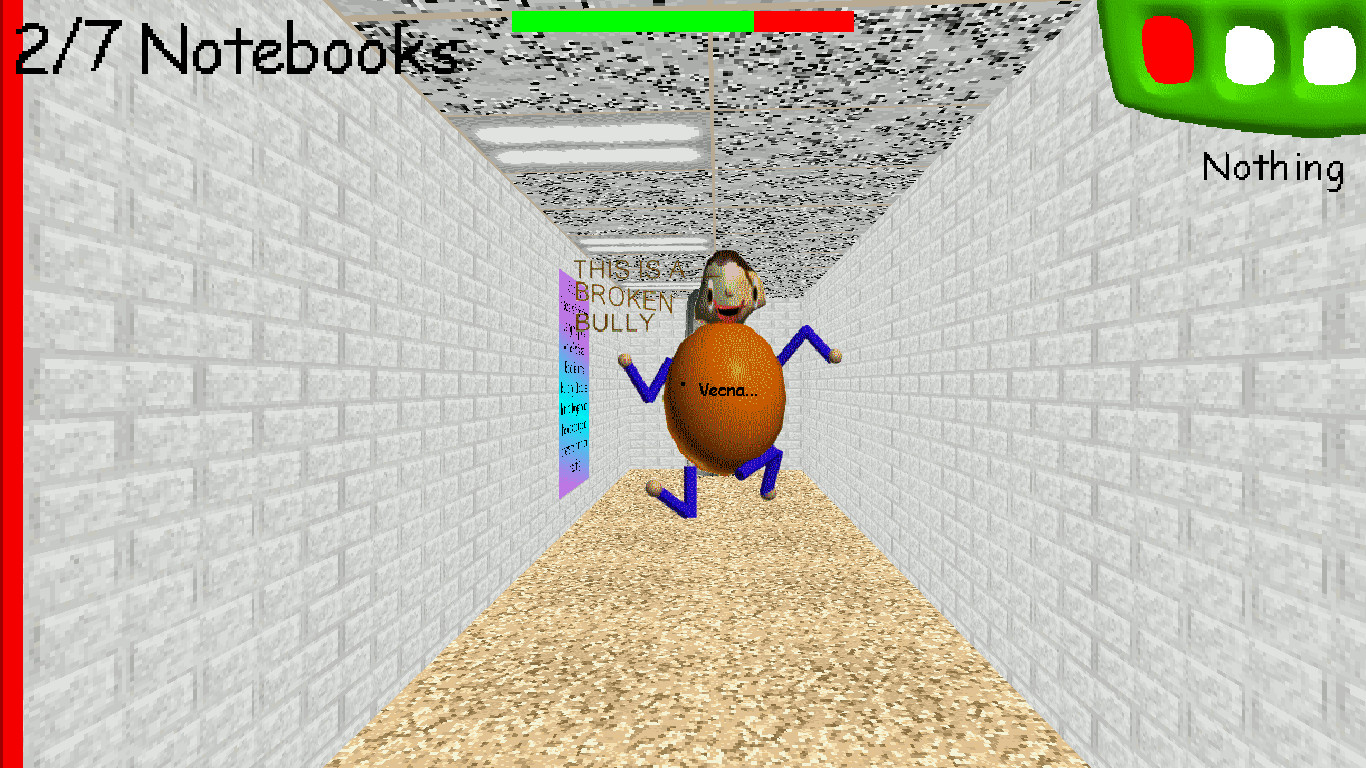 Baldi Has Realistic Hands Mod for Baldi's Basics | Baldi Mods