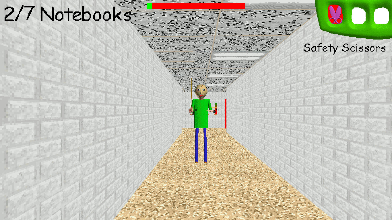 Baldi Has Realistic Hands Mod for Baldi's Basics | Baldi Mods