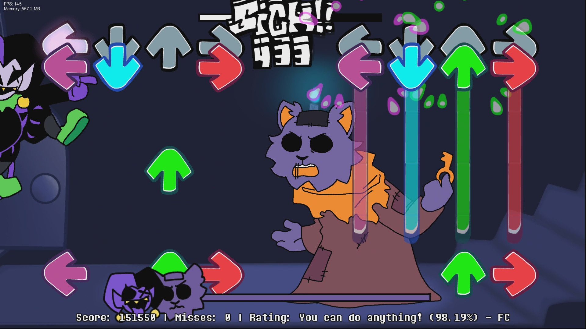 ragdoll chaos mania chart (SEEK'S DELTARUNE MOD) Mod for Friday Night ...