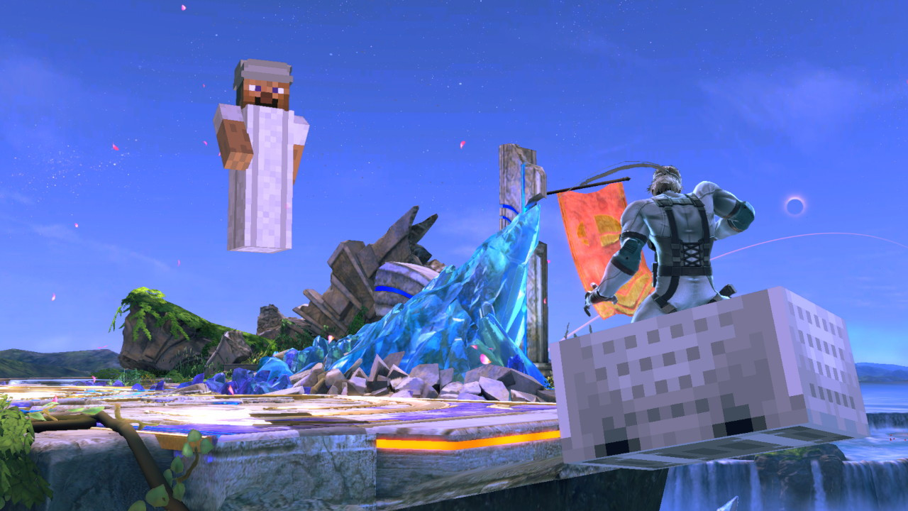 Salt Shaker Steve [Super Smash Bros. Ultimate] [Mods]