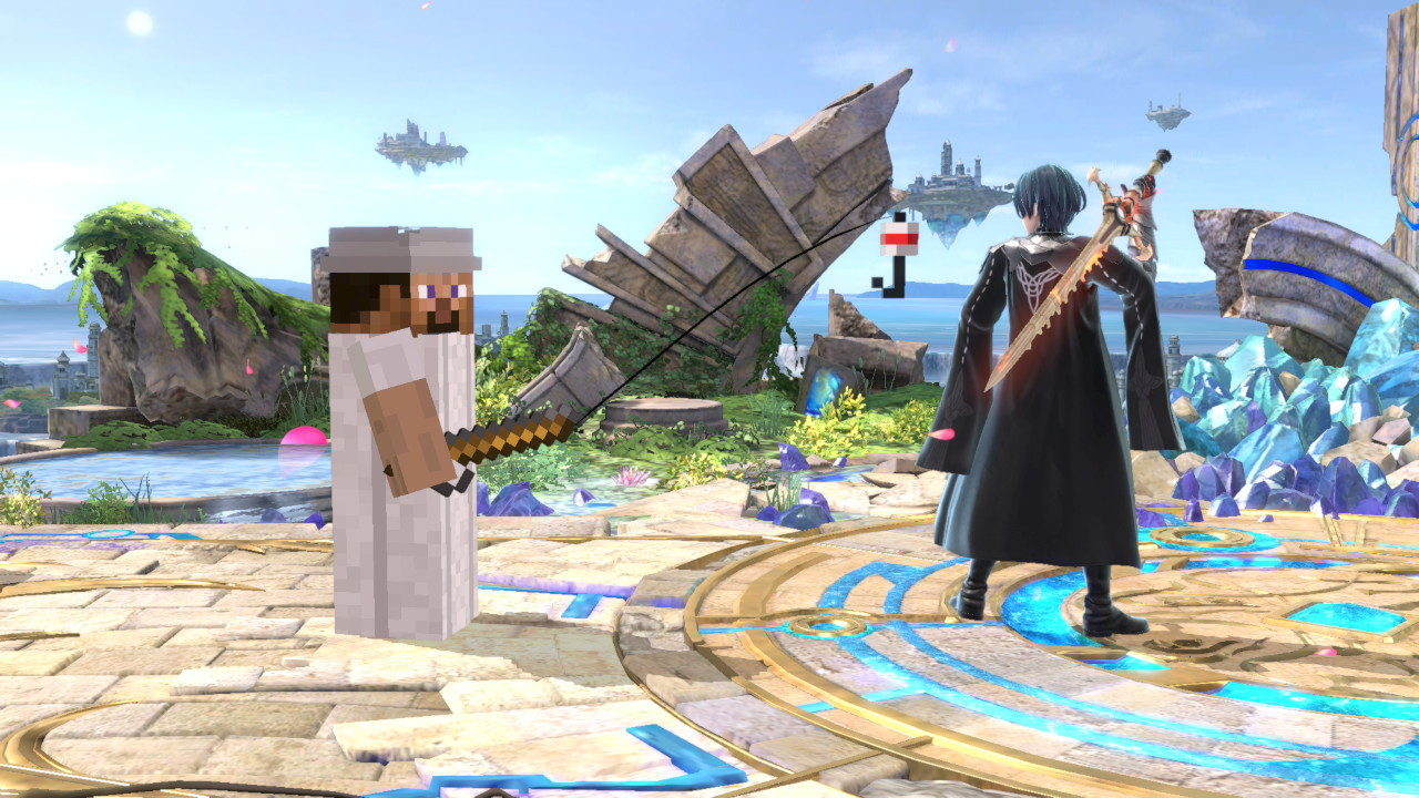 Salt Shaker Steve [Super Smash Bros. Ultimate] [Mods]