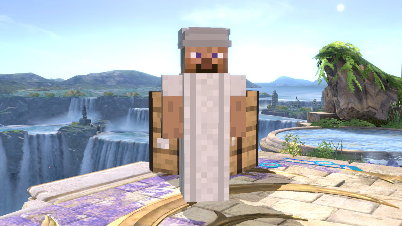 Salt Shaker Steve [Super Smash Bros. Ultimate] [Mods]