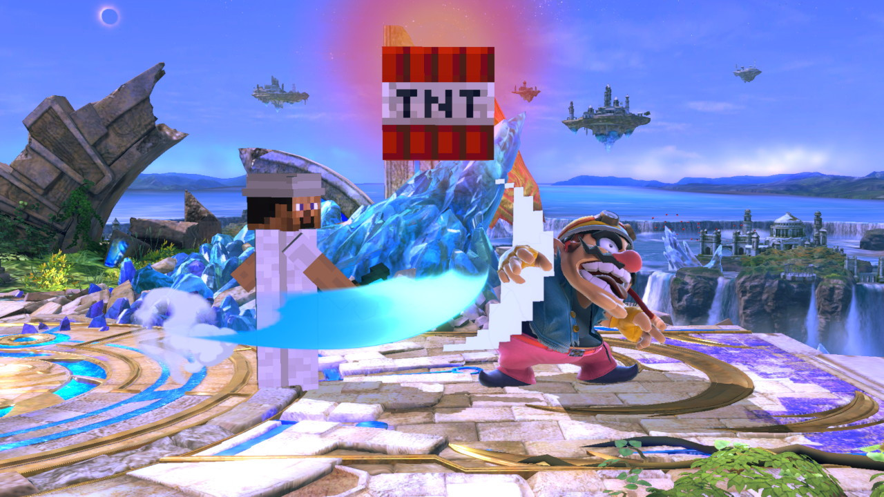 Salt Shaker Steve Mod for Super Smash Bros. Ultimate | SSBU Mods