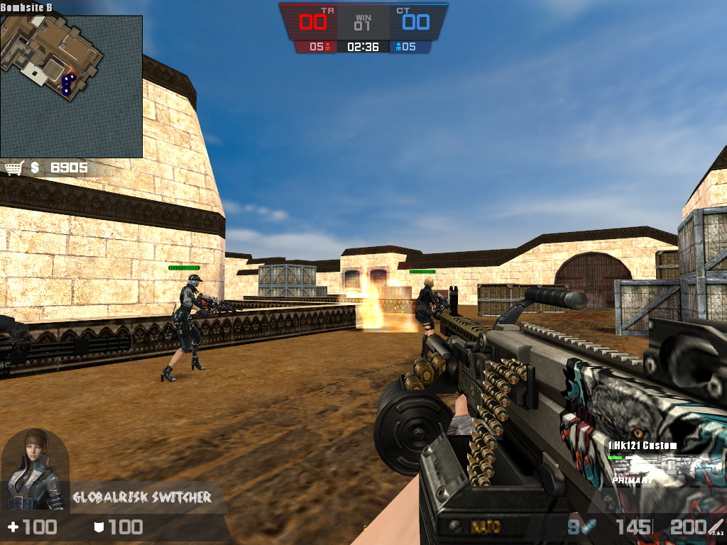 CSO MACHINEGUNS [FIXED VERSION] Mod for Counter-Strike: Online | CS:O Mods