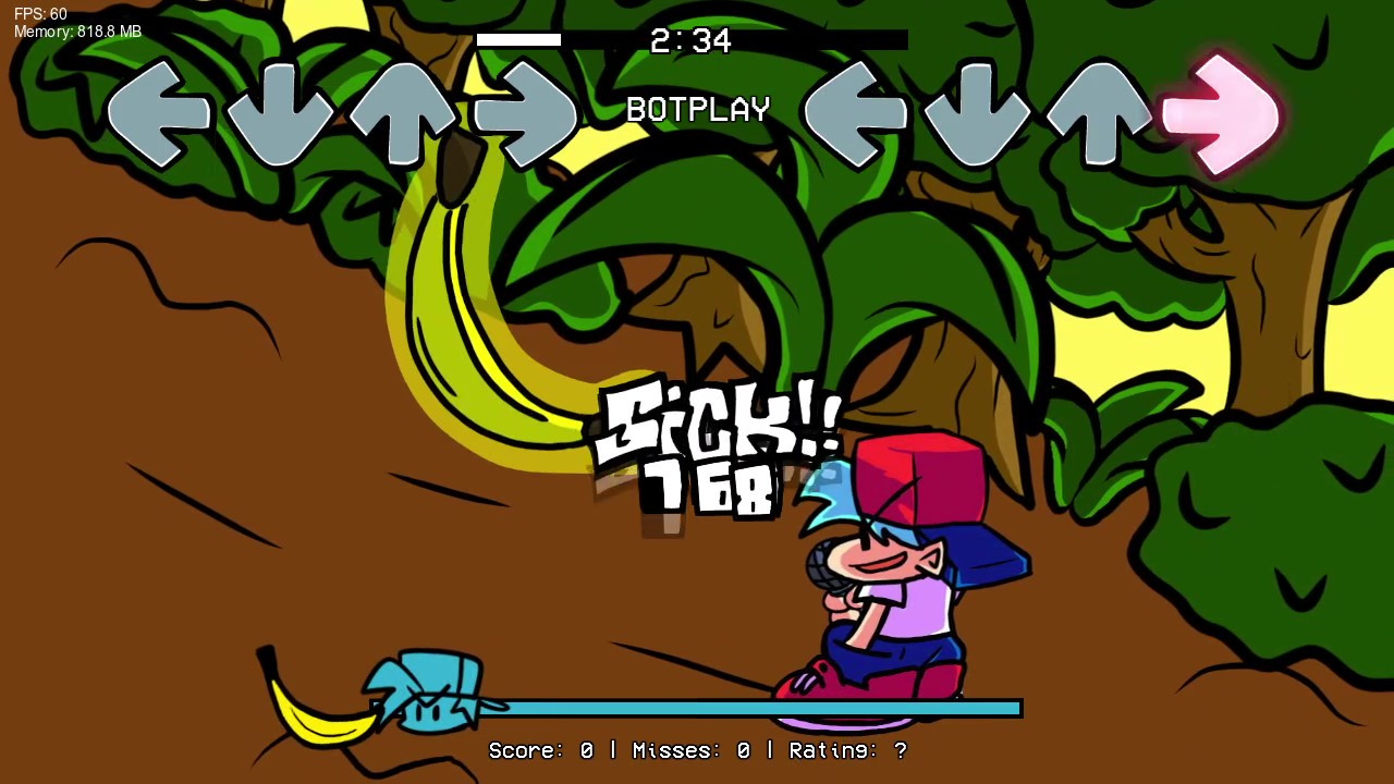 B A N A N A Mod for Friday Night Funkin' | FNF Mods