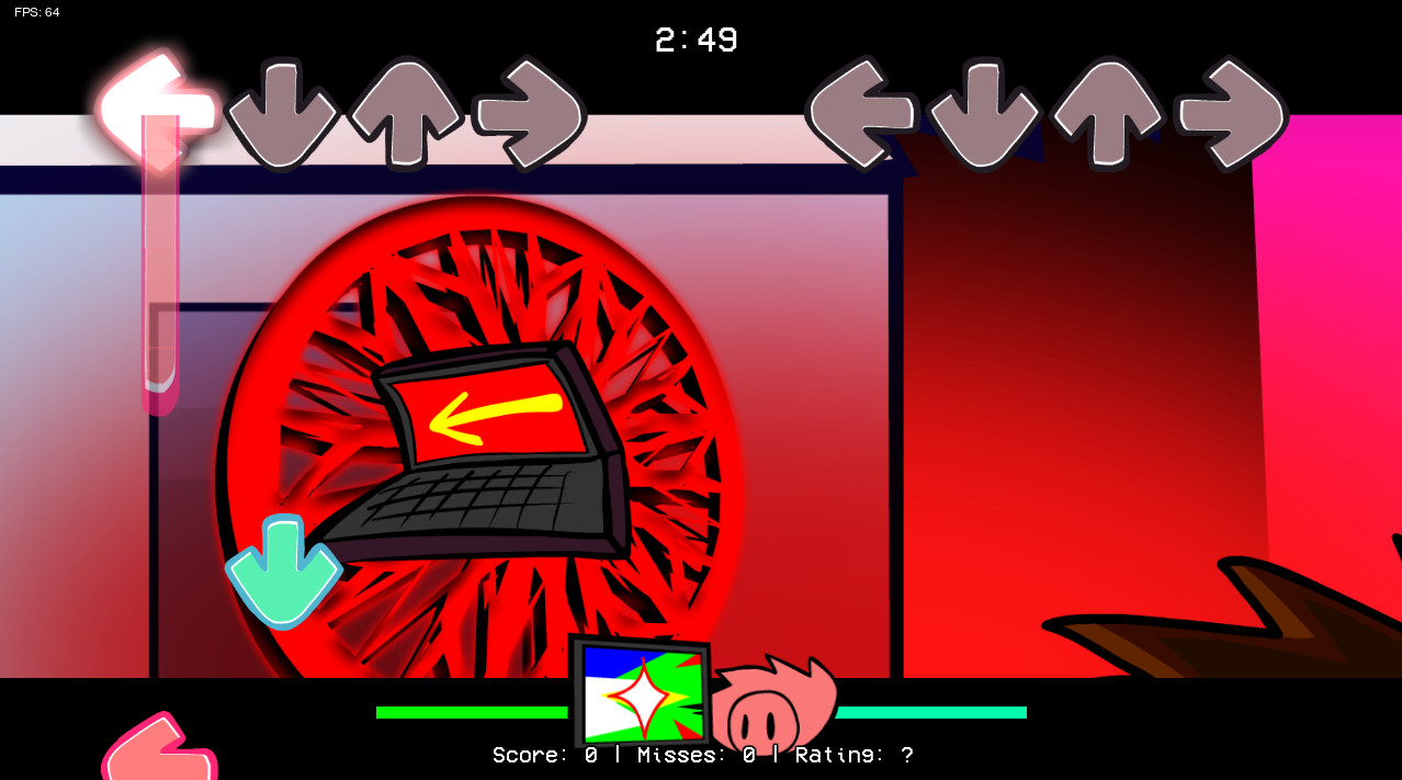 The Couch: Alternate Universe Rush Mod for Friday Night Funkin' | FNF Mods