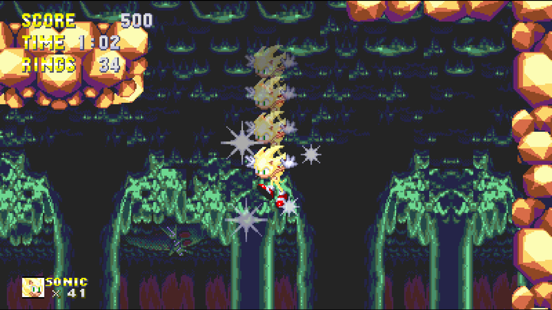 Custom Falling Sprites Sonic 3 A I R Mods