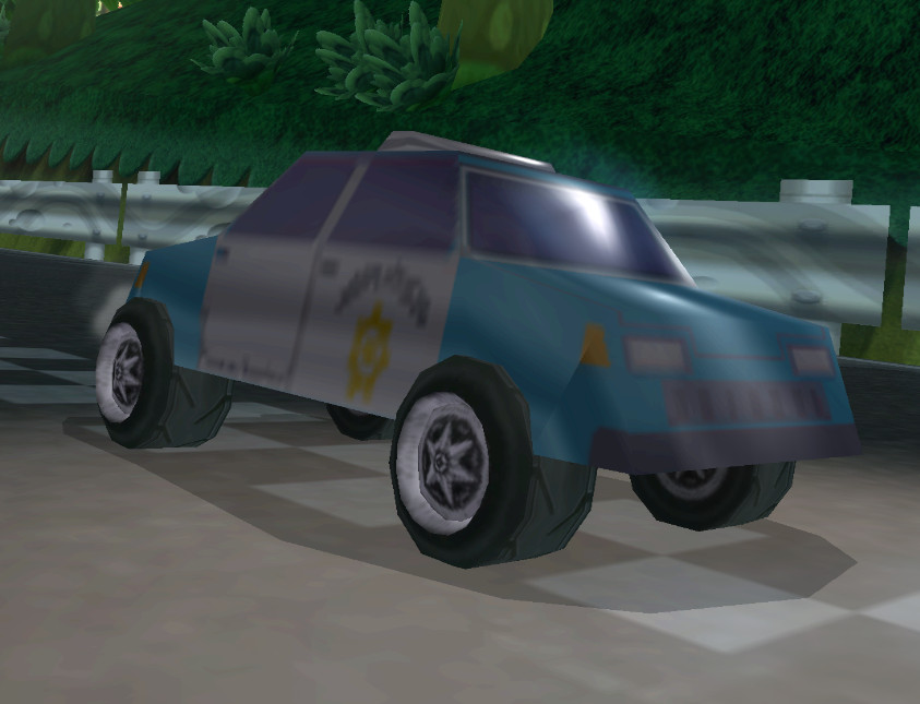 South Park Police Car [Mario Kart Wii] [Mods]