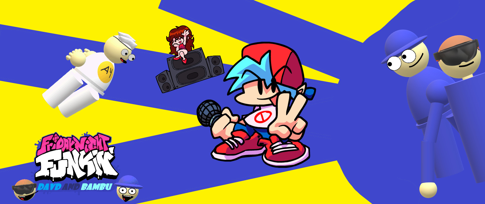 FNF davd and bambu beta v4 [Friday Night Funkin'] [Mods]
