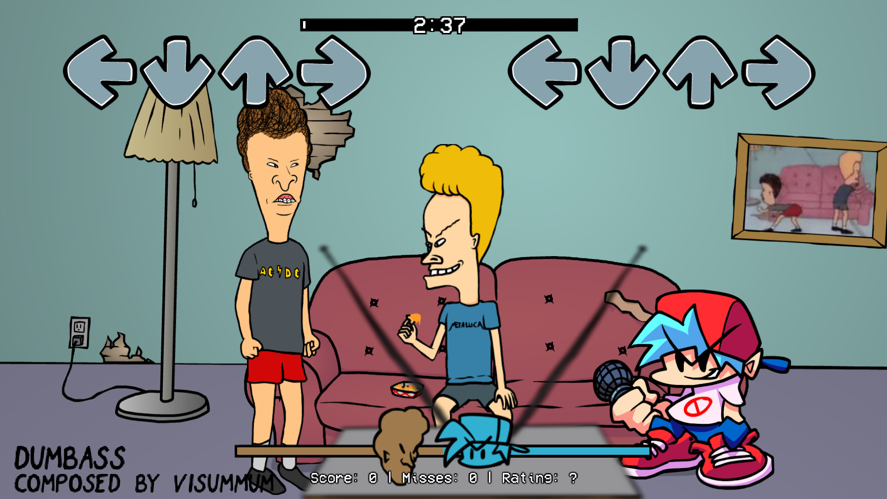 Beavis and Butt-Head Do Funkin' (Demo) Mod for Friday Night Funkin ...