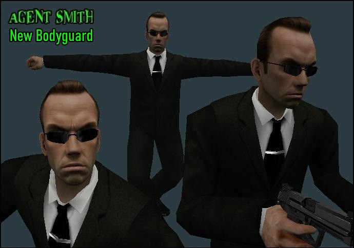 Agent Smith as bodyguard [Sven Co-op] [Mods]