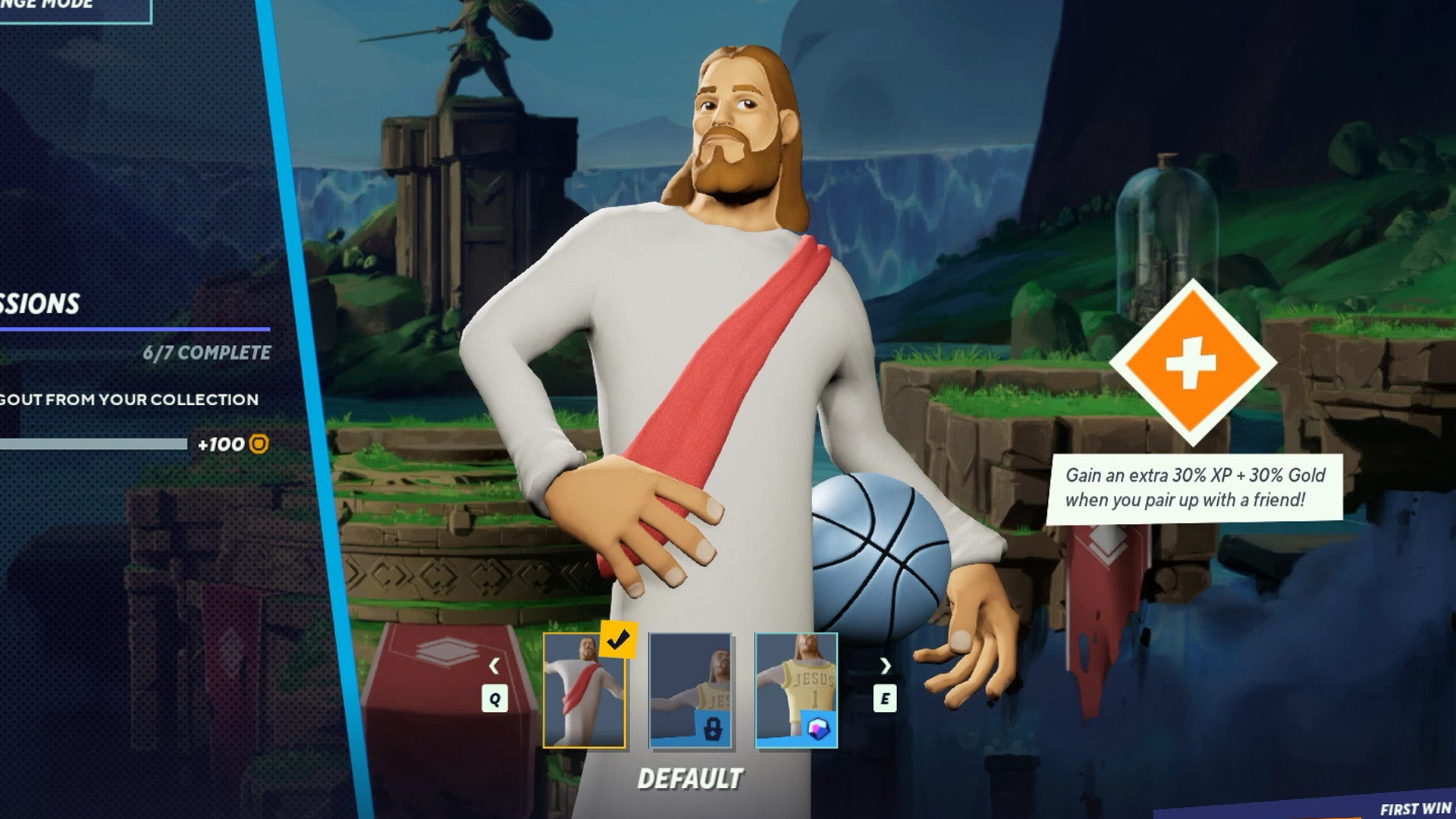 Jesus Be Ballin' (LeBron James) Mod for MultiVersus | MVS Mods