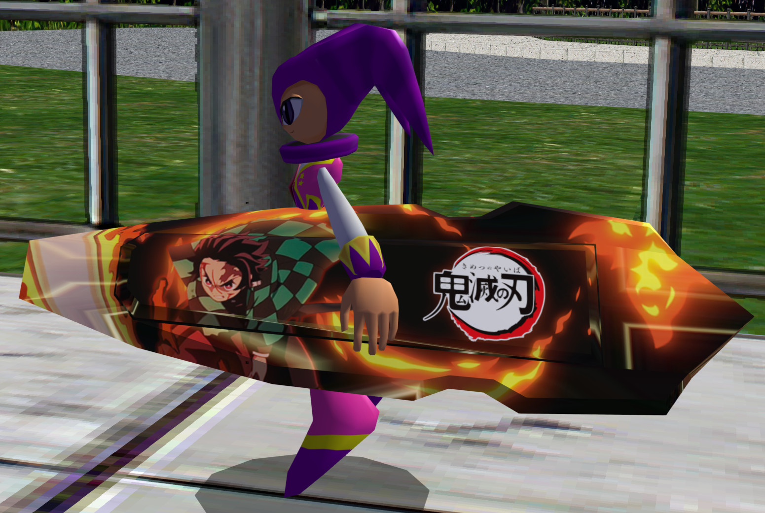 Hinokami Kagura High Booster [Sonic Riders (GameCube)] [Mods]