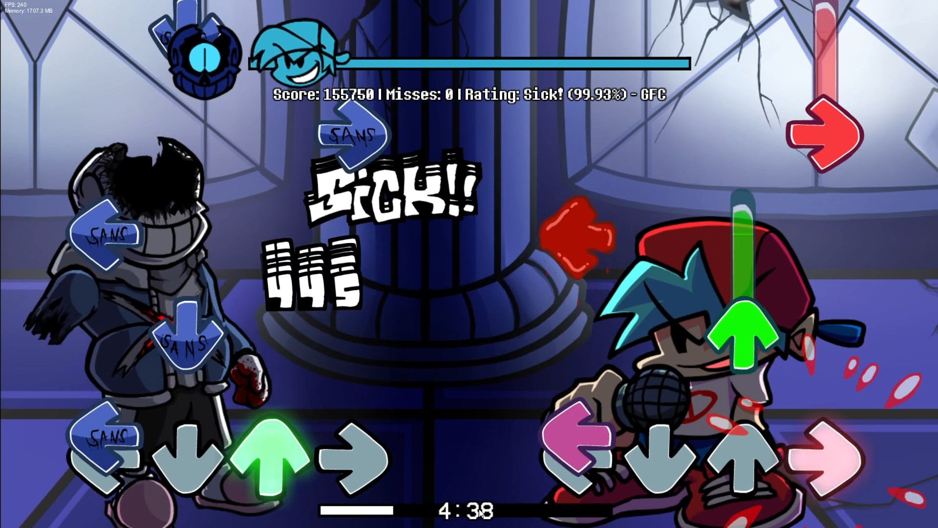 Triple Skeletons Rechart Mod for Friday Night Funkin' | FNF Mods