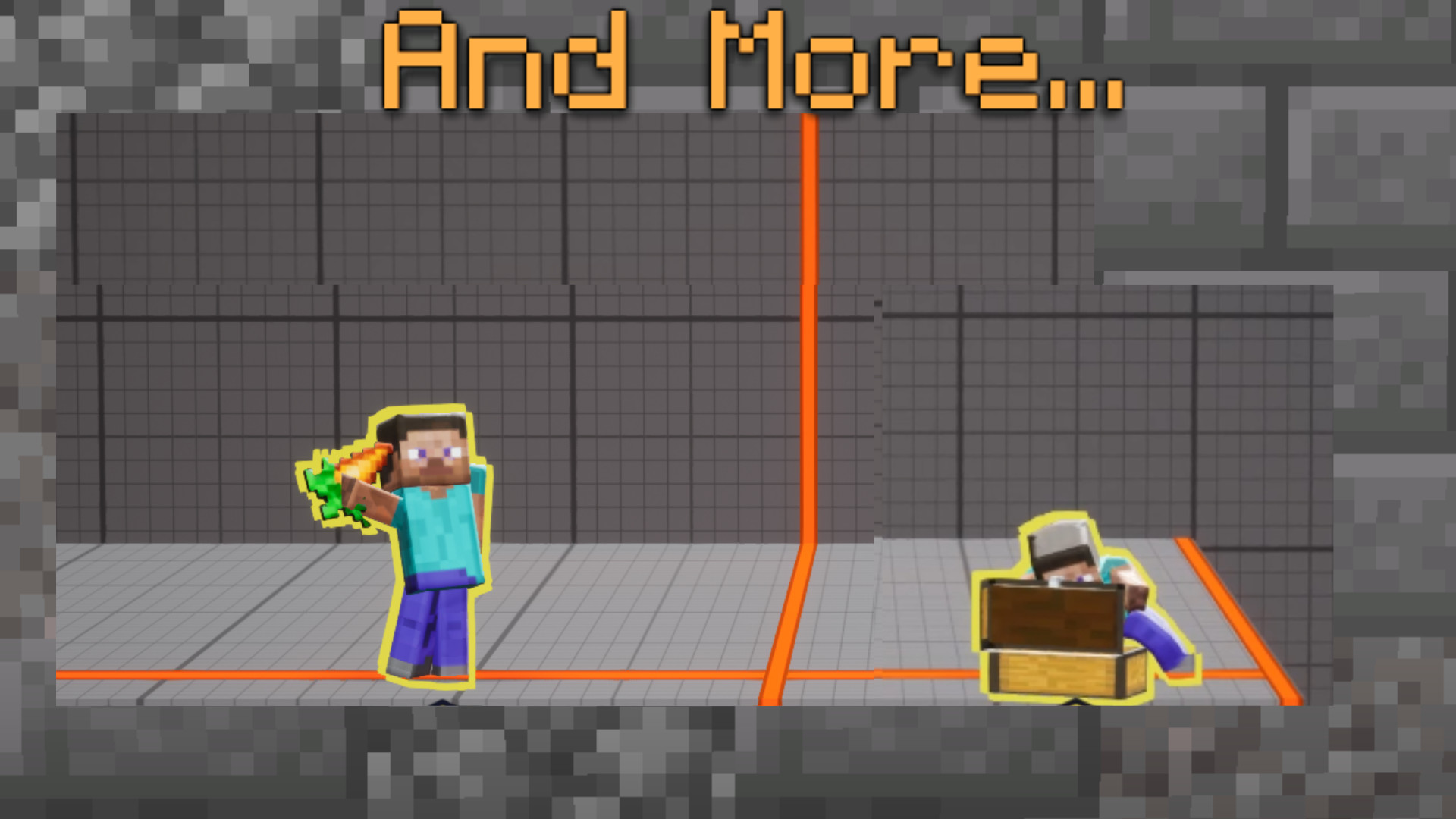 Minecraft Steve over Bugs Bunny Mod for MultiVersus | MVS Mods
