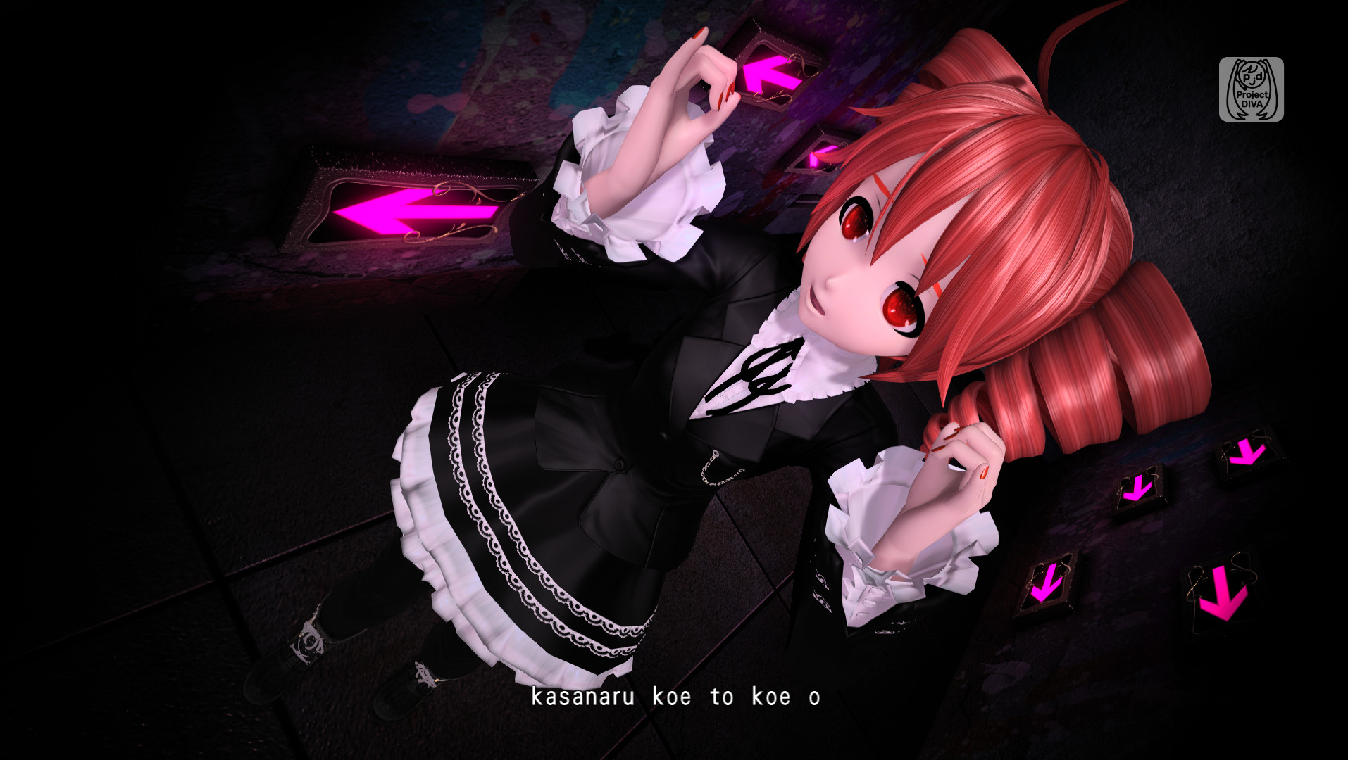 Gothic Kasane Teto Mod for Hatsune Miku: Project DIVA Mega Mix+ ...