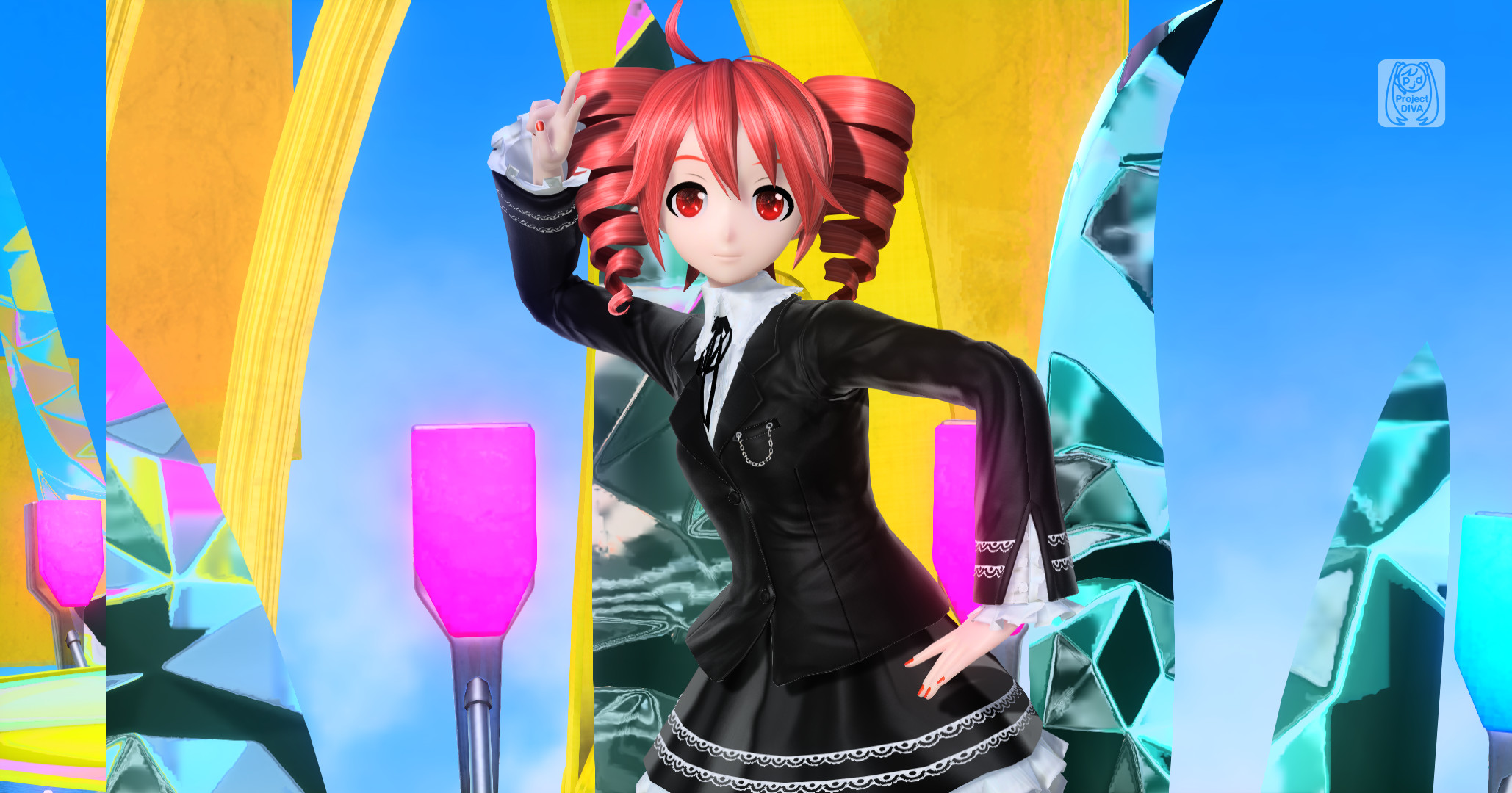 Gothic Kasane Teto Mod for Hatsune Miku: Project DIVA Mega Mix+ ...