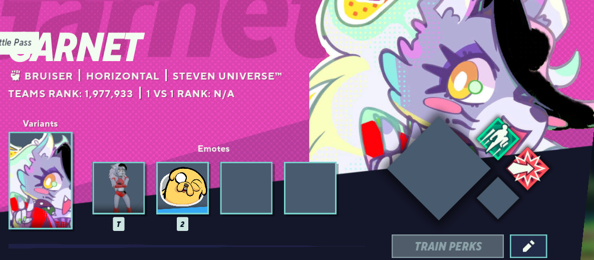 Proper Roxy over garnet Mod for MultiVersus | MVS Mods