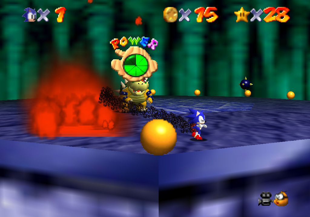 Sonic the Hedgehog (Saturn) [N64 + PC] Mod for Super Mario 64 | SM64 Mods
