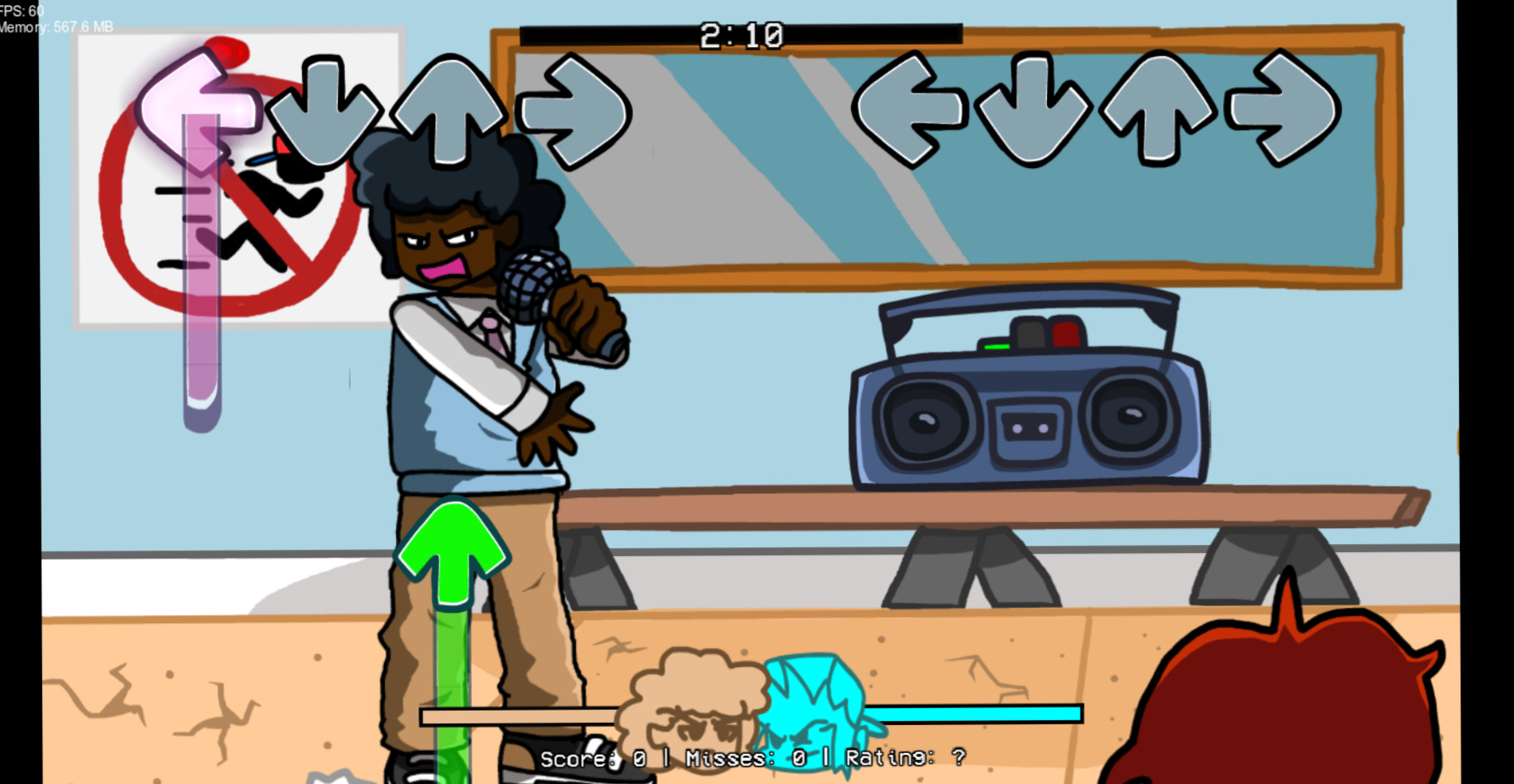 Vs. Hall Monitor: Hallway Hassle Mod for Friday Night Funkin' | FNF Mods