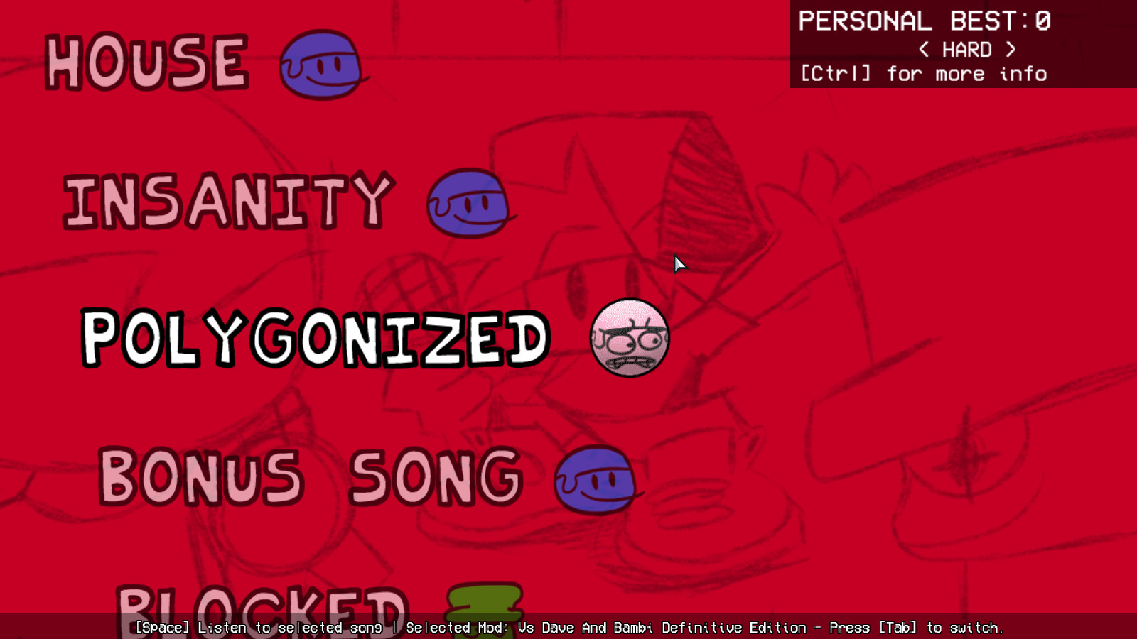 Dave and Bambi Port Yoshi Engine Mod for Friday Night Funkin' | FNF Mods