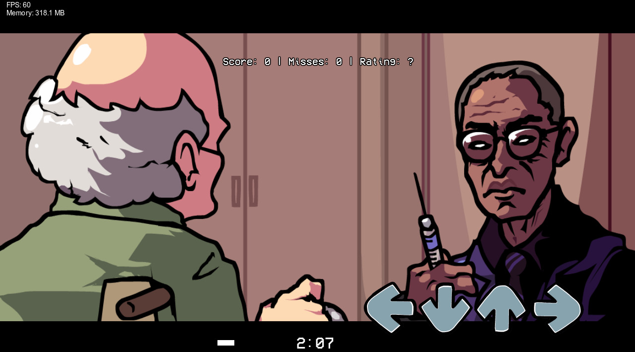 Gus Vs. Hector [FANMADE VERSION] Mod for Friday Night Funkin' | FNF Mods