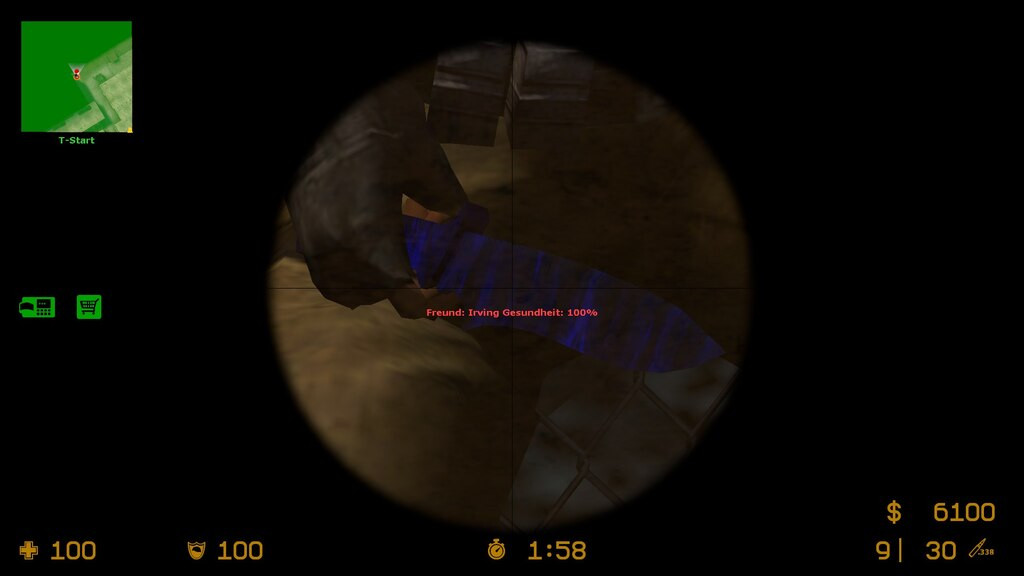 Blue Doppler Knife Mod for Counter-Strike: Source | CS:S Mods