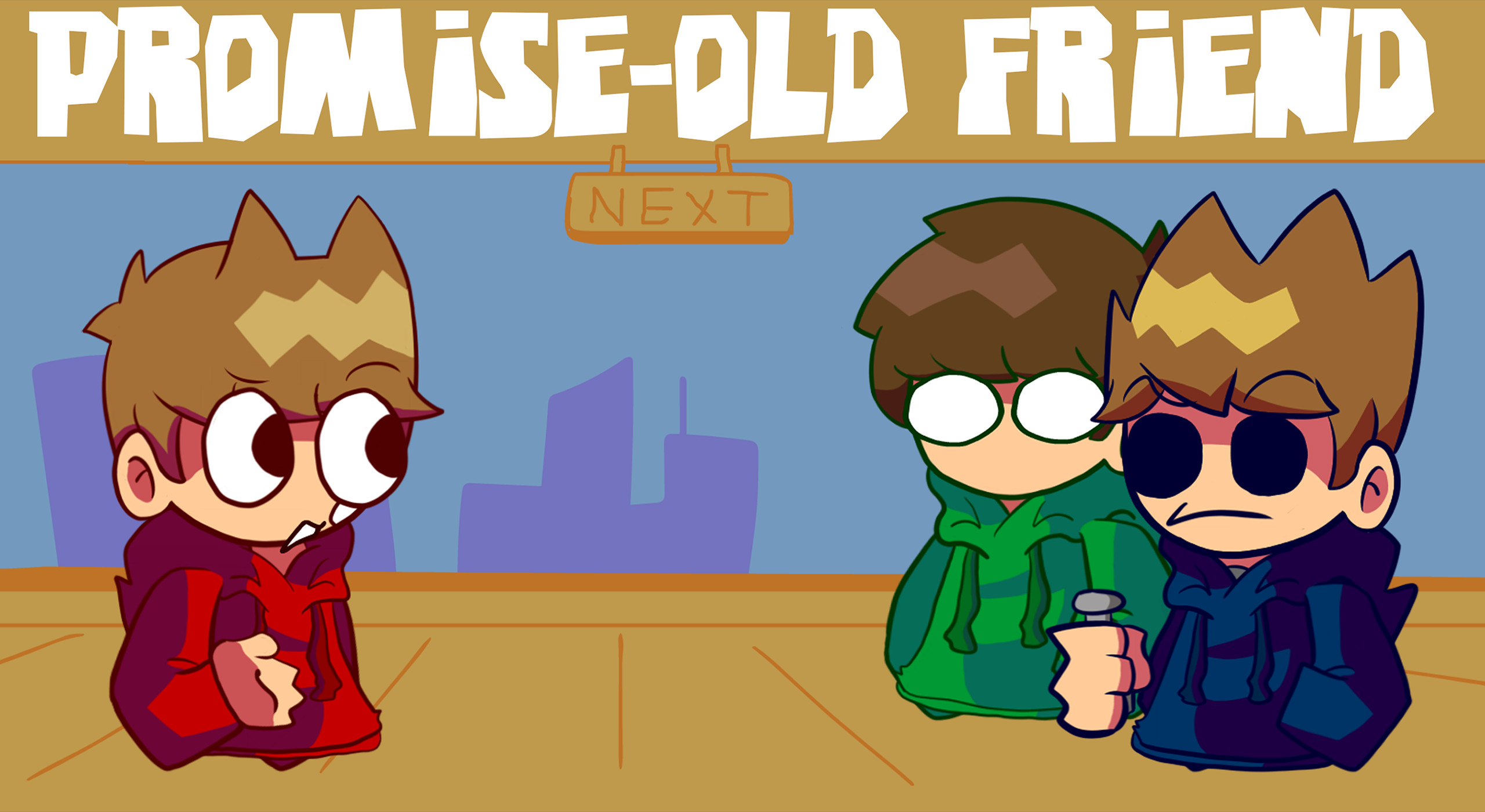 Promise Old-Friend Remaster-edd Mod for Friday Night Funkin' | FNF Mods