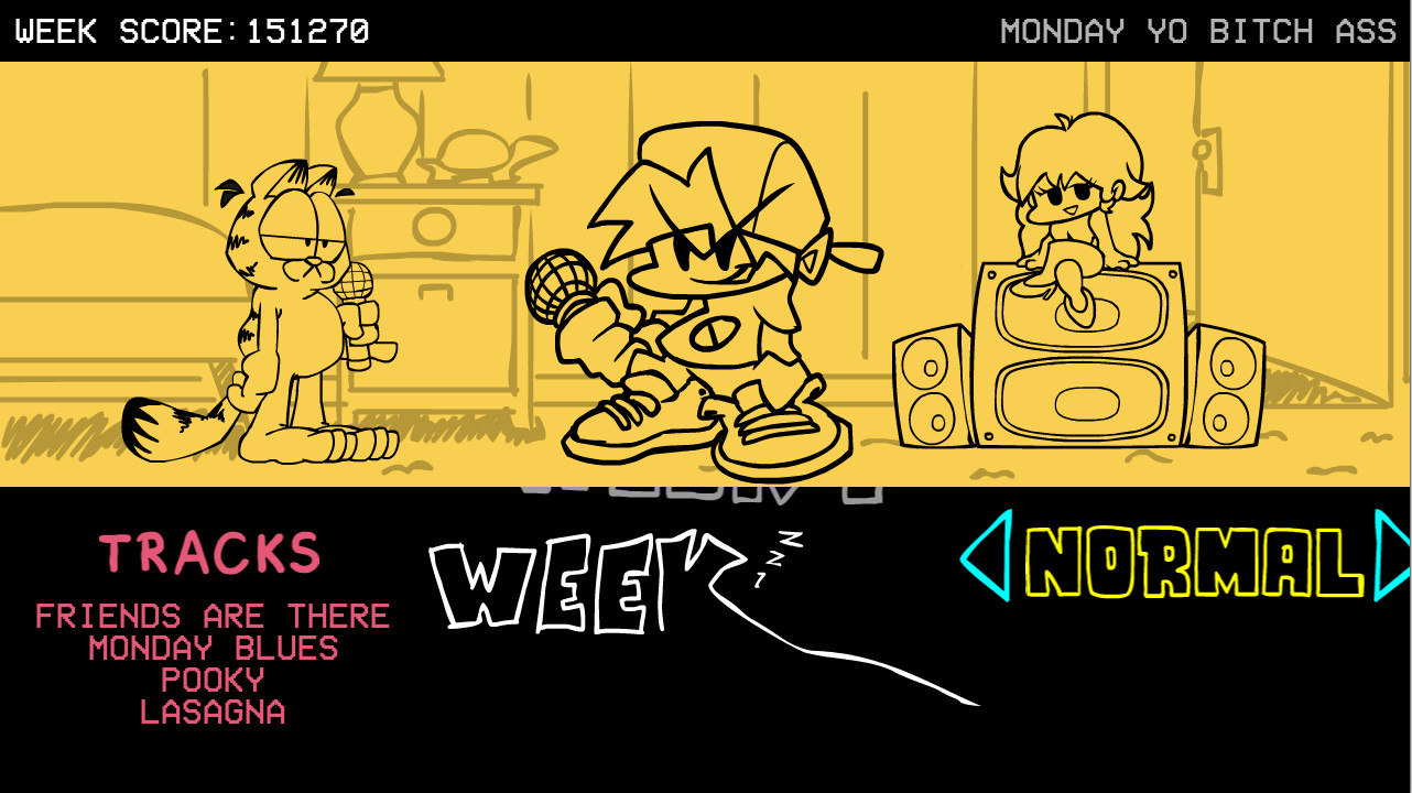 Funkin' On a Monday - Vs. Garfield Mod for Friday Night Funkin' | FNF Mods