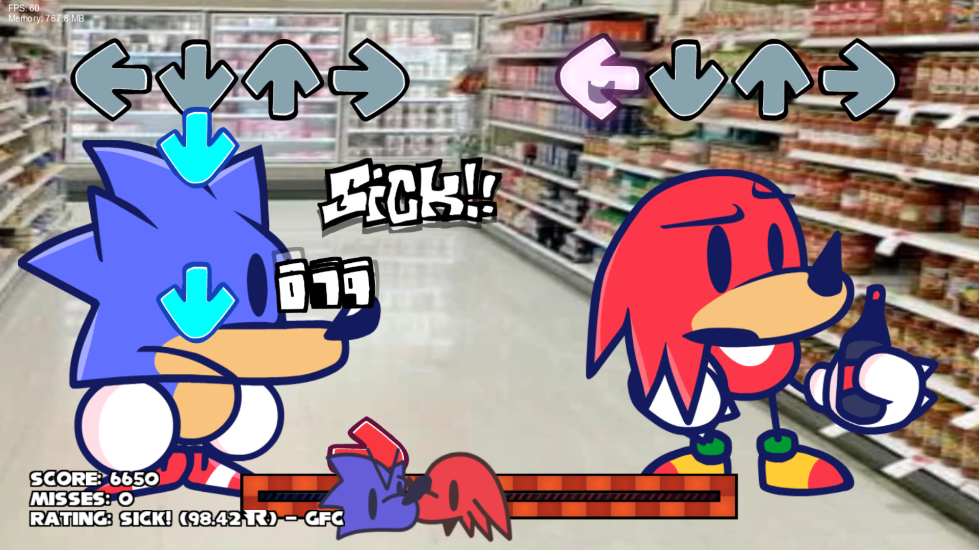 FNF: Inescapable Aisle (CANCELLED) Mod for Friday Night Funkin' | FNF Mods