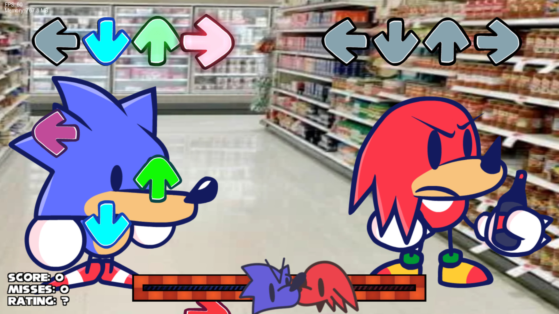 FNF: Inescapable Aisle (CANCELLED) Mod for Friday Night Funkin' | FNF Mods