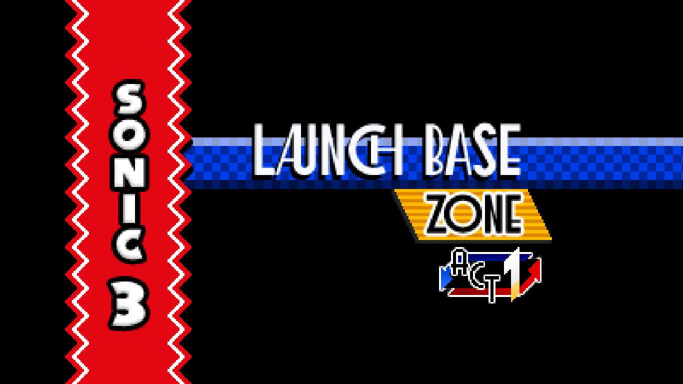 Sonic 3 Expanded Title Cards FINAL Mod for Sonic 3 A.I.R. | S3AIR Mods