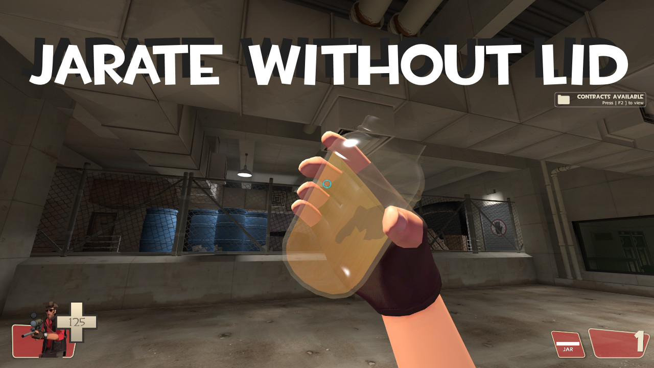 Jarate Without Lid Mod for Team Fortress 2 | TF2 Mods