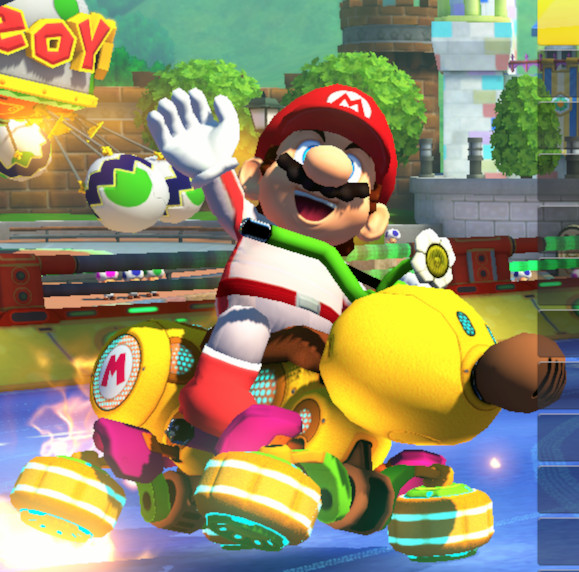 Biker Suit Mario Mod for Mario Kart 8 | MK8 Mods