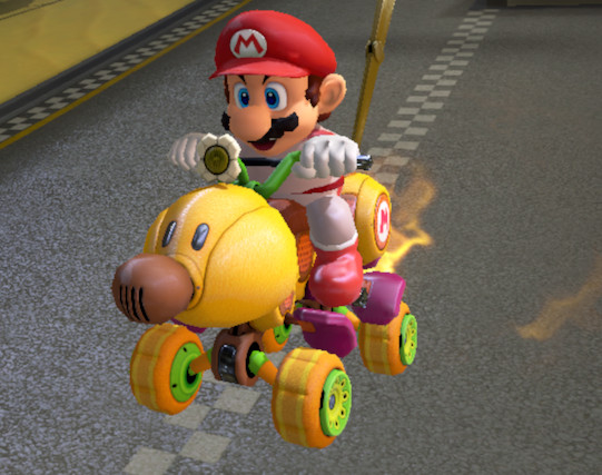 Biker Suit Mario Mod for Mario Kart 8 | MK8 Mods