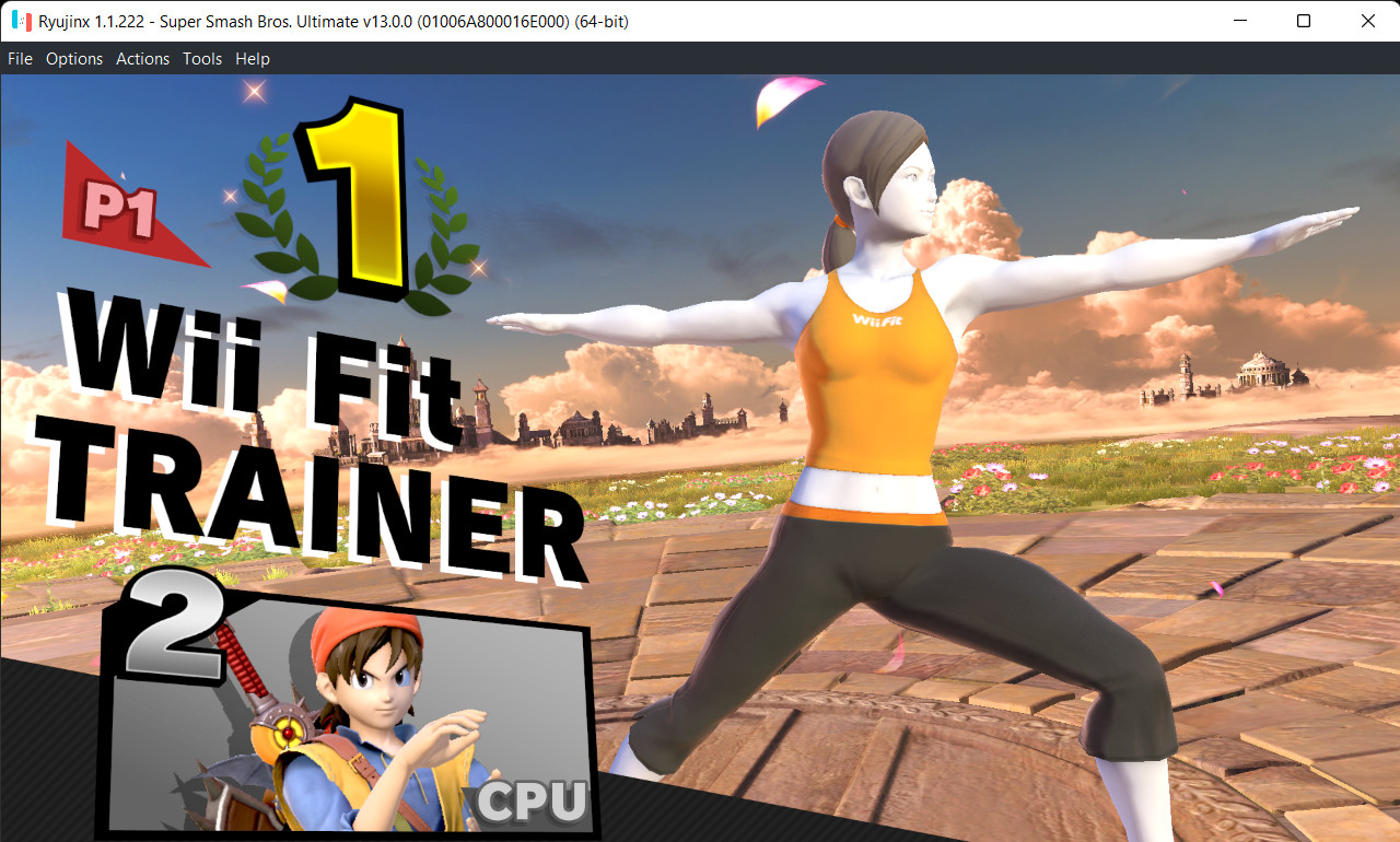 Orange Wii Fit Mod for Super Smash Bros. Ultimate | SSBU Mods
