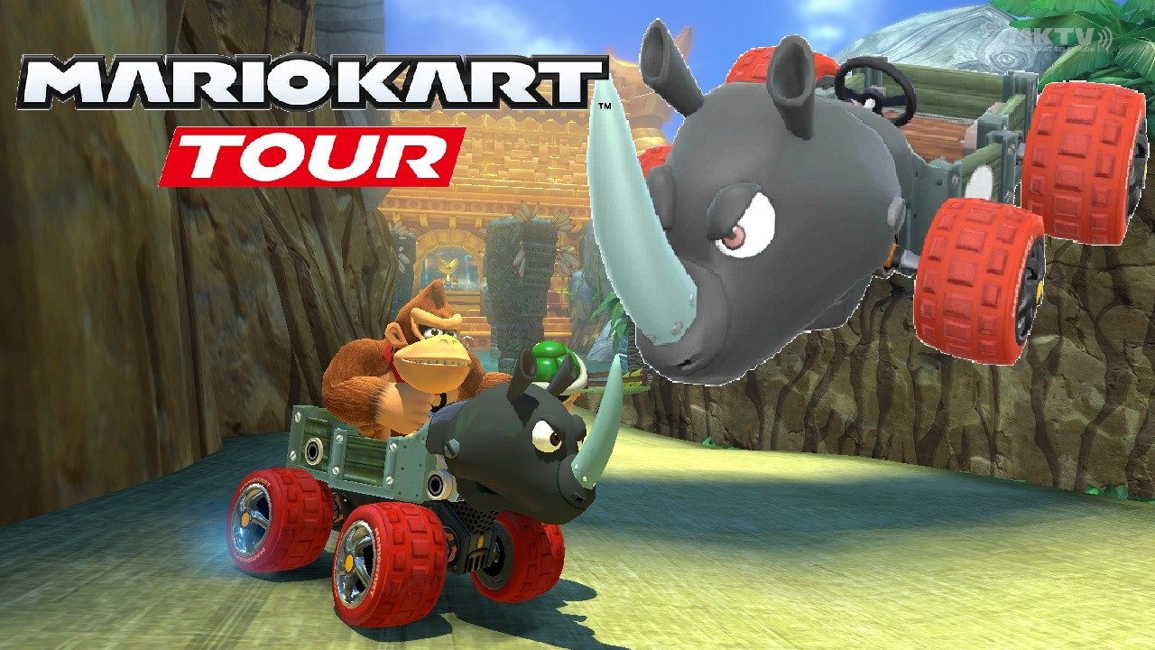 Rambi Rider (from mario kart tour) [Mario Kart 8] [Mods]