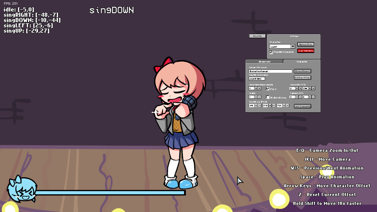 Playable Sayori Mod for Friday Night Funkin' | FNF Mods