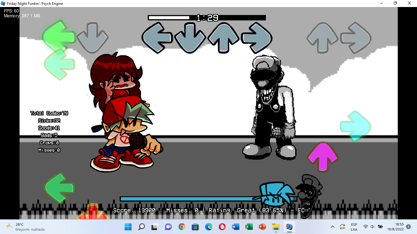 FNF Mario madness but you play as opponets Mod for Friday Night Funkin ...