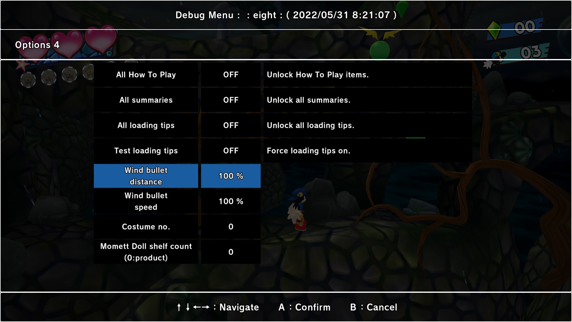 English Debug Menu Mod for Klonoa Phantasy Reverie Series | Klonoa:PRS Mods