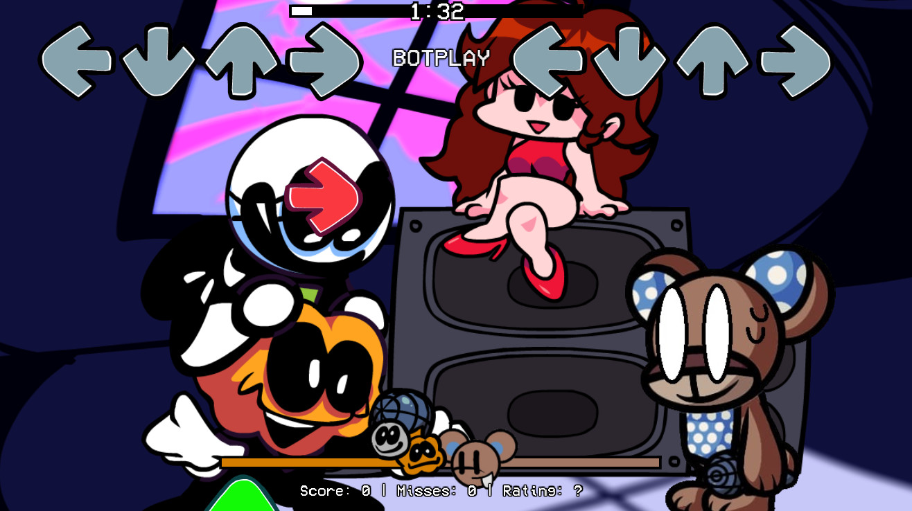 PePo El Oso/The Bear Over Boyfriend Mod for Friday Night Funkin' | FNF Mods