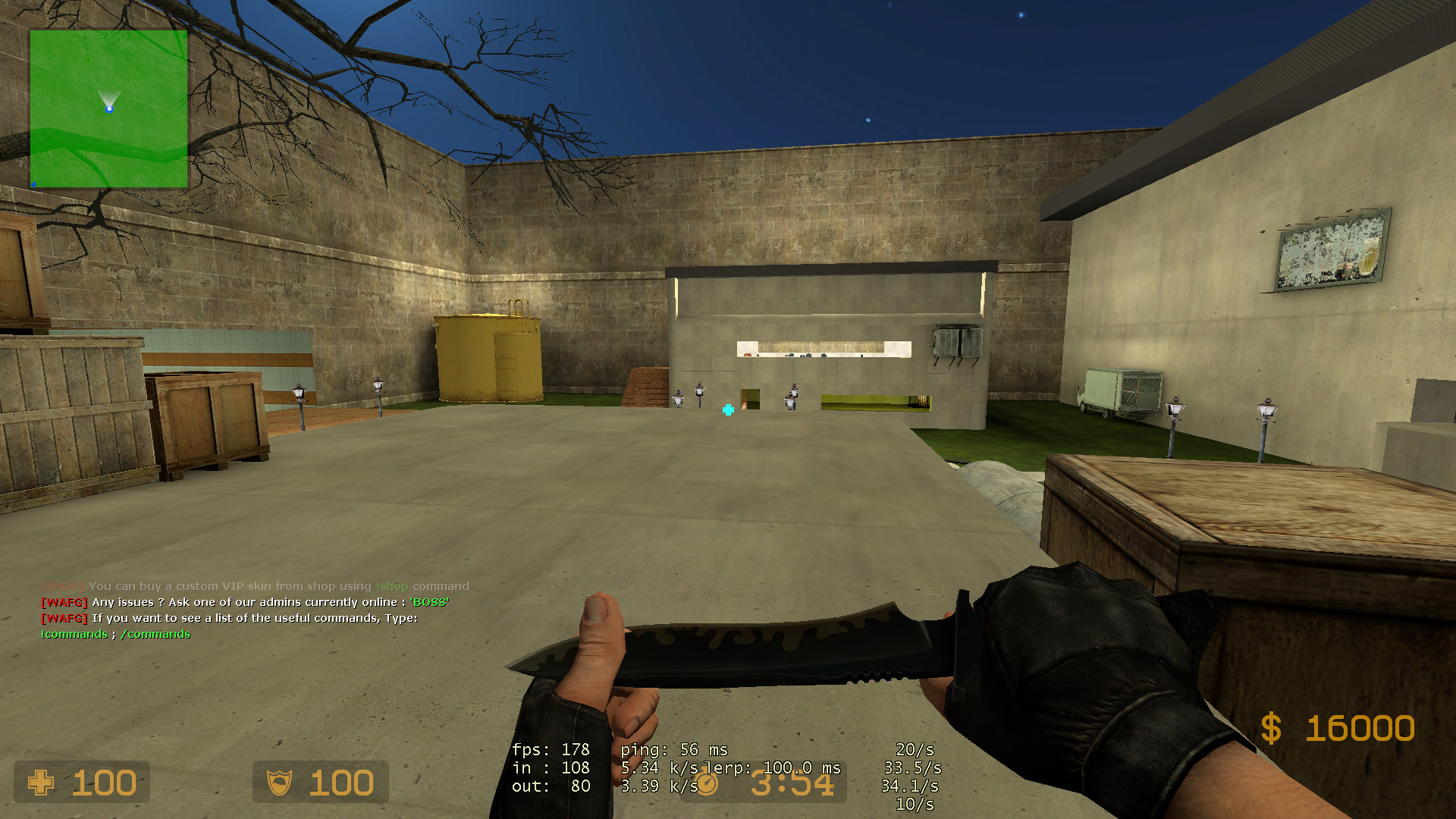zm_waf_cave_bunker_v1 [Counter-Strike: Source] [Mods]
