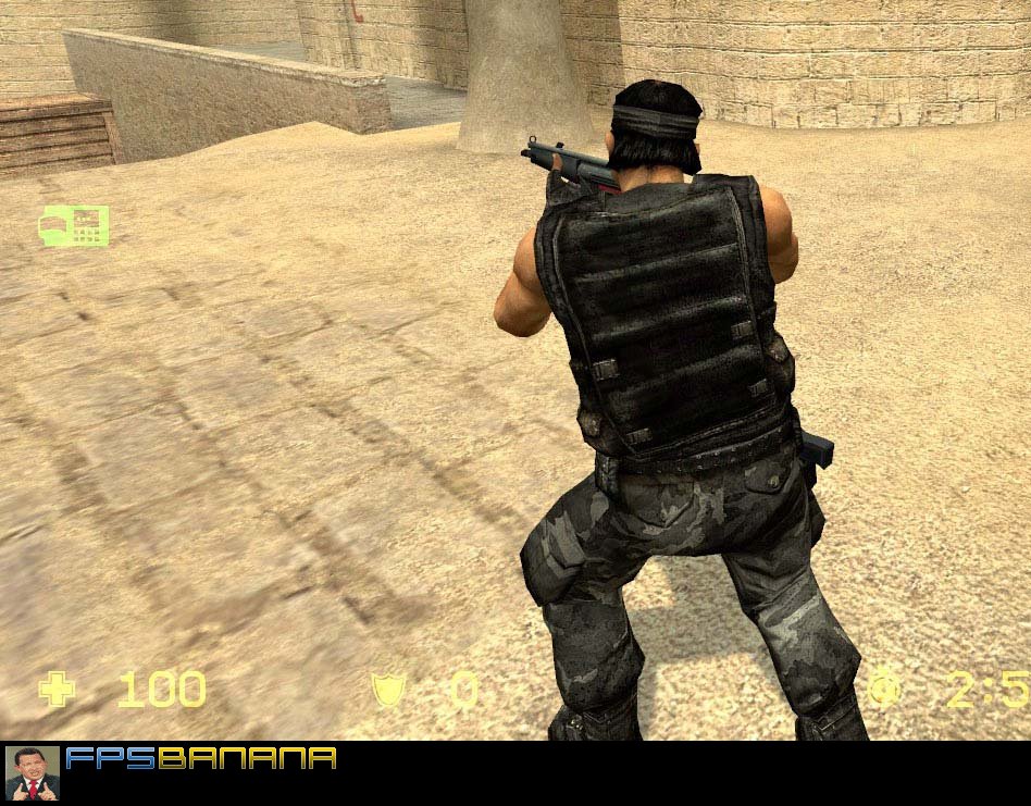 Rambo guerilla [Counter-Strike: Source] [Mods]