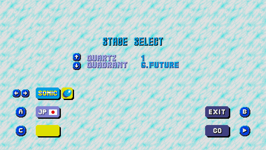 Stage Select+ and DA Garden+ Mod for Sonic CD (2011) | SCD Mods