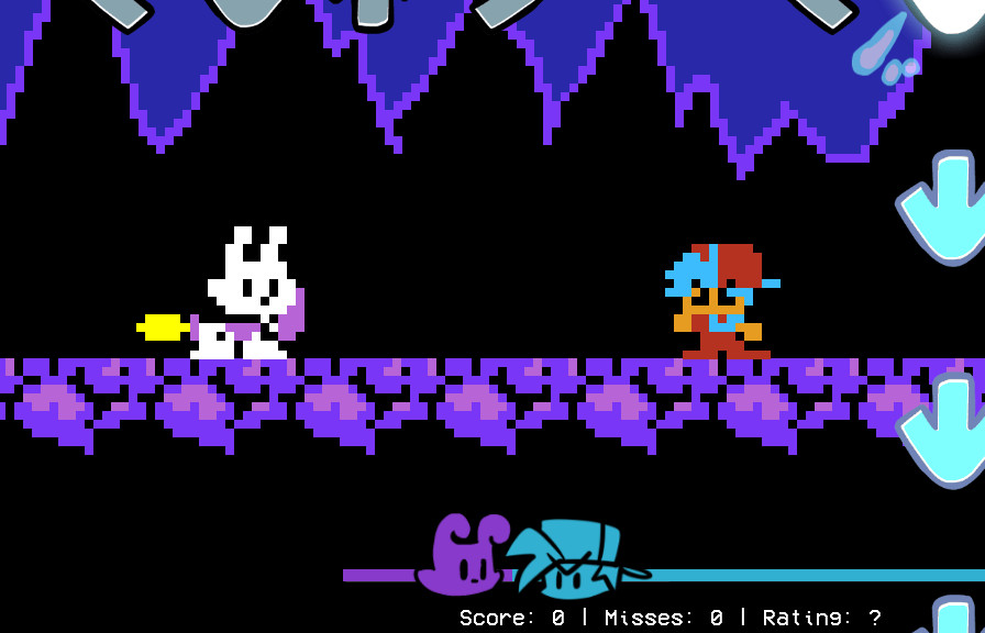 RABBIT KNIGHT FUNKIN Mod for Friday Night Funkin' | FNF Mods