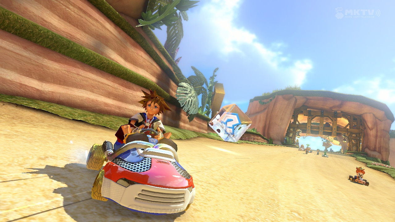 Sora (from kingdom hearts) Mod for Mario Kart 8 | MK8 Mods
