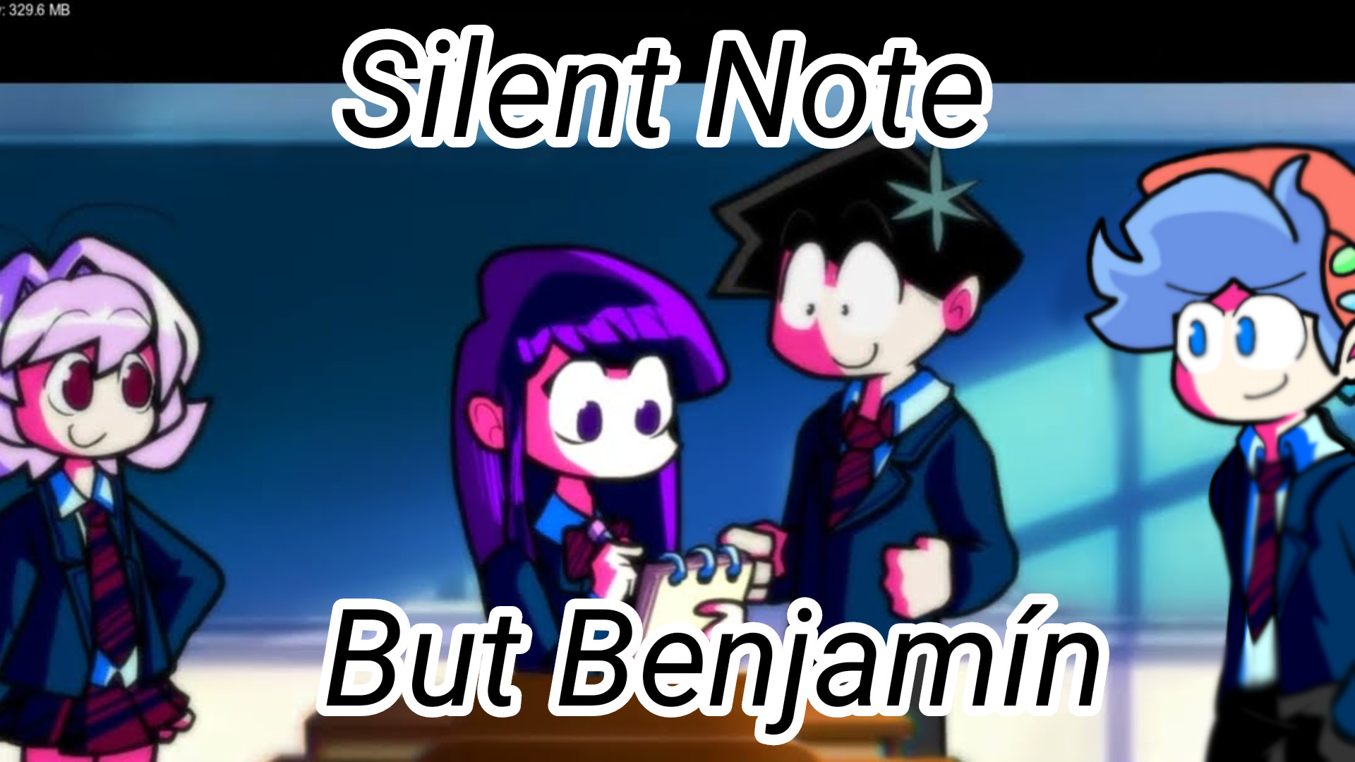 Silent Note Benjamin Fairest Mod for Friday Night Funkin' | FNF Mods