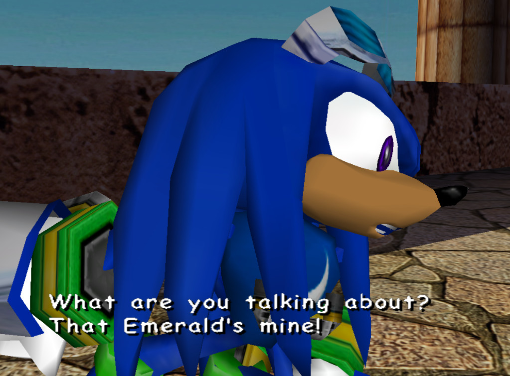 (X-Files Theme) The fabled Blue Knuckles [Sonic Adventure 2] [Mods]